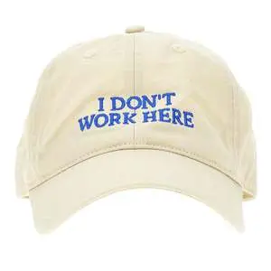IDEA Organic Cotton Embroidered Baseball Cap - Beige