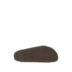 BIRKENSTOCK Arizona Suede Leather Sandals - Brown