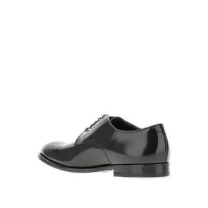 DOUCAL'S Brushed Leather Lace-up Shoes