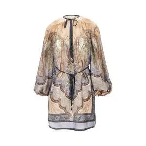 Zimmermann Wanderlust Silk Tunic Mini Dress
