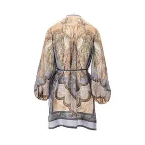 Zimmermann Wanderlust Silk Tunic Mini Dress