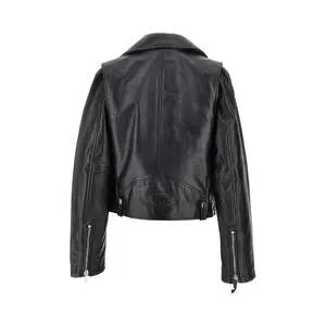DIESEL® L-unatic Leather Biker Jacket