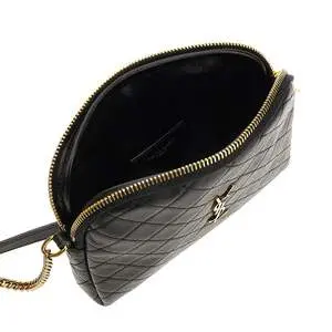 Saint Laurent Gaby Quilted Leather Crossbody Pouch