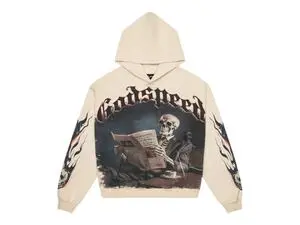 GODSPEED Black Monday" Graphic Hoodie