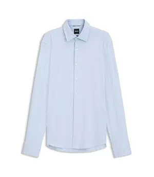 BOSS Regular-fit Dress Shirt In Stretch Jersey