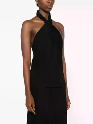 TOTEME Twisted Halterneck Top