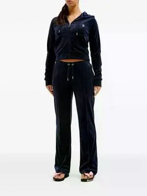 Juicy Couture Diamanté Velour Track Pants
