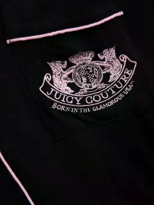 Juicy Couture Dog Crest Piped Pajamas