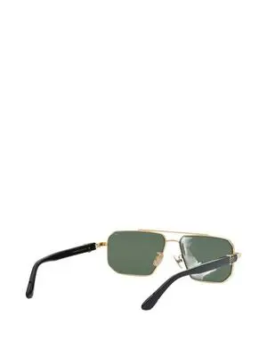 Philipp Plein Geometric Frame Sunglasses