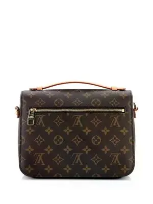 LOUIS VUITTON Monogram Canvas Pochette Metis Crossbody Bag - Brown