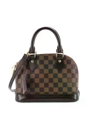 LOUIS VUITTON Alma Handbag Damier Bb - Brown