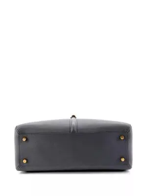 Celine 16 Top Handle Bag Grained Calfskin Medium Shoulder Bag