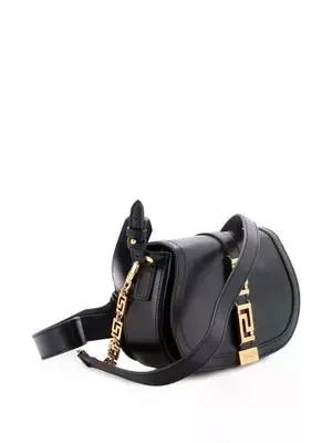 Versace Greca Goddess Leather Shoulder Bag