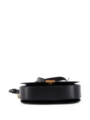 Versace Greca Goddess Leather Shoulder Bag