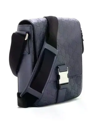 Gucci Leather Messenger Bag