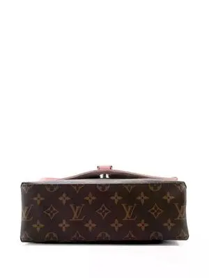 LOUIS VUITTON Saint Michel Shoulder Bag In Monogram Canvas And Epi Leather - Pink