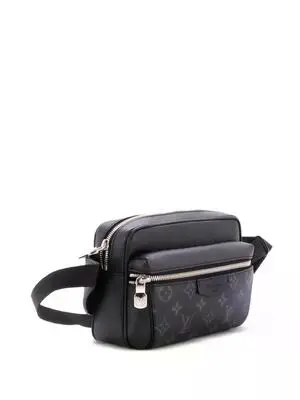 LOUIS VUITTON Outdoor Bumbag Monogram Taigarama Belt Bag - Black