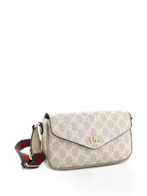 Gucci Ophidia Gg Coated Canvas Mini Shoulder Bag