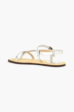 Farm Rio Mirrored-leather Sandals