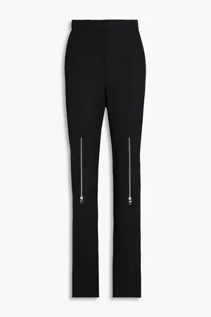 Alexander McQueen Grain De Poudre Wool Tapered Pants
