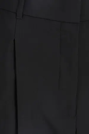 Alexander McQueen Wool-crepe Tapered Trousers