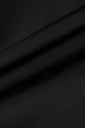 Jacquemus Mia Layered Satin Crepe De Chine Mini Dress - Black