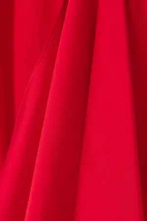 Acne Studios Asymmetric Cutout Silk Midi Skirt