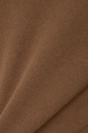 Eterne Strapless Ribbed Stretch-jersey Maxi Dress