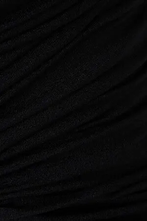 Rick Owens Stretch-jersey Ruched Strapless Mini Dress