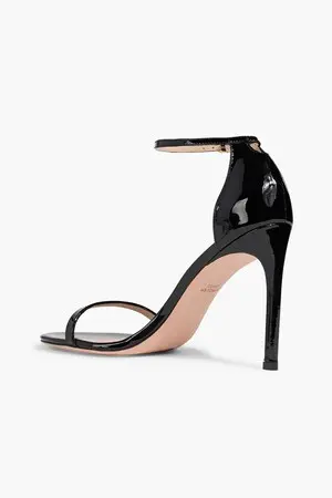 STUART WEITZMAN Patent Leather Stiletto Sandals
