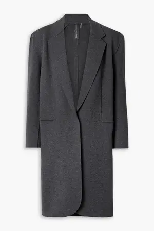 Norma Kamali Oversized Cotton-blend Blazer