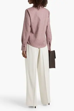 RÓHE Wool-blend Shirt With Buttoned Cuffs