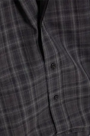 TOM FORD Checked Cottonflannel Shirt