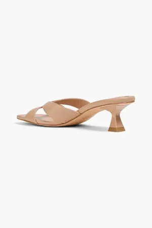 STUART WEITZMAN Miami Leather Mules