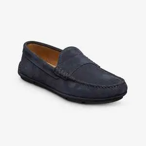 Allen Edmonds Apex Driving Loafer - Navy Suede