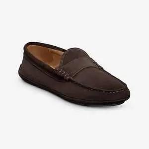 Allen Edmonds Apex Driving Loafer - Bitter Chocolate Suede