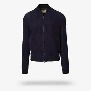 Allen Edmonds Altea Suede Bomber Jacket
