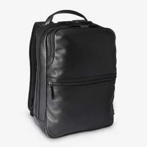 Allen Edmonds Leather Backpack - Black Leather