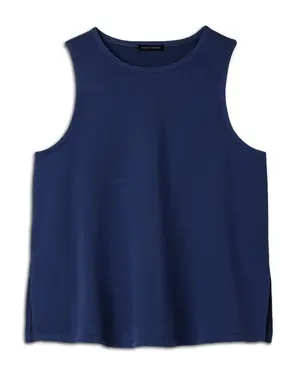 Eileen Fisher Cotton Tank Top - Deep Dive