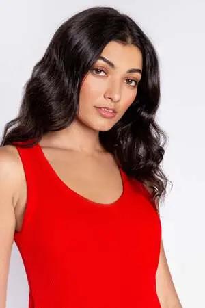 PJ Salvage Textured Ribbed Tank