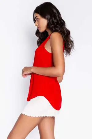 PJ Salvage Textured Ribbed Tank