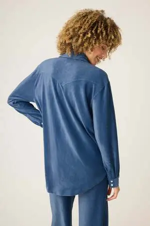 PJ Salvage Craving Corduroy Long Sleeve Shirt