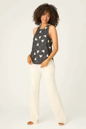 PJ Salvage Merrier With A Martini" Graphic Print Racerback Tank