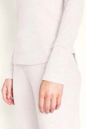 PJ Salvage Textured Essentials Lounge Pajama Set