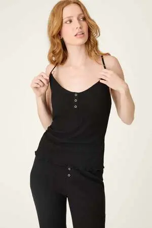 PJ Salvage Reloved Rib 3-piece Lounge Pajama Set