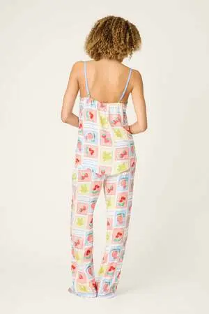 PJ Salvage Frutta Fresca Summer Harvest Long Lounge Pajama Set