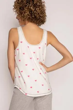 PJ Salvage Bright Stars & Brave Hearts" Printed Tank Top