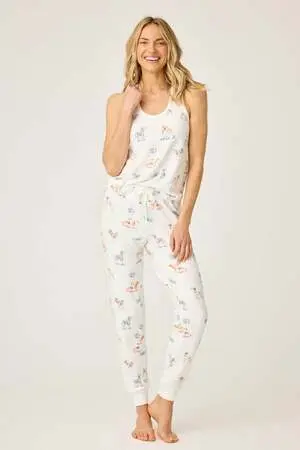 PJ Salvage Roll With It Printed Tank