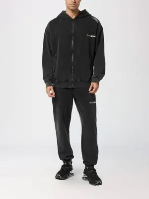 PLEIN SPORT Zip-up Hooded Sweatshirt