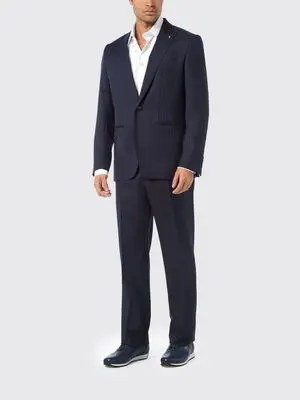 BILLIONAIRE Striped Blazer - Navy